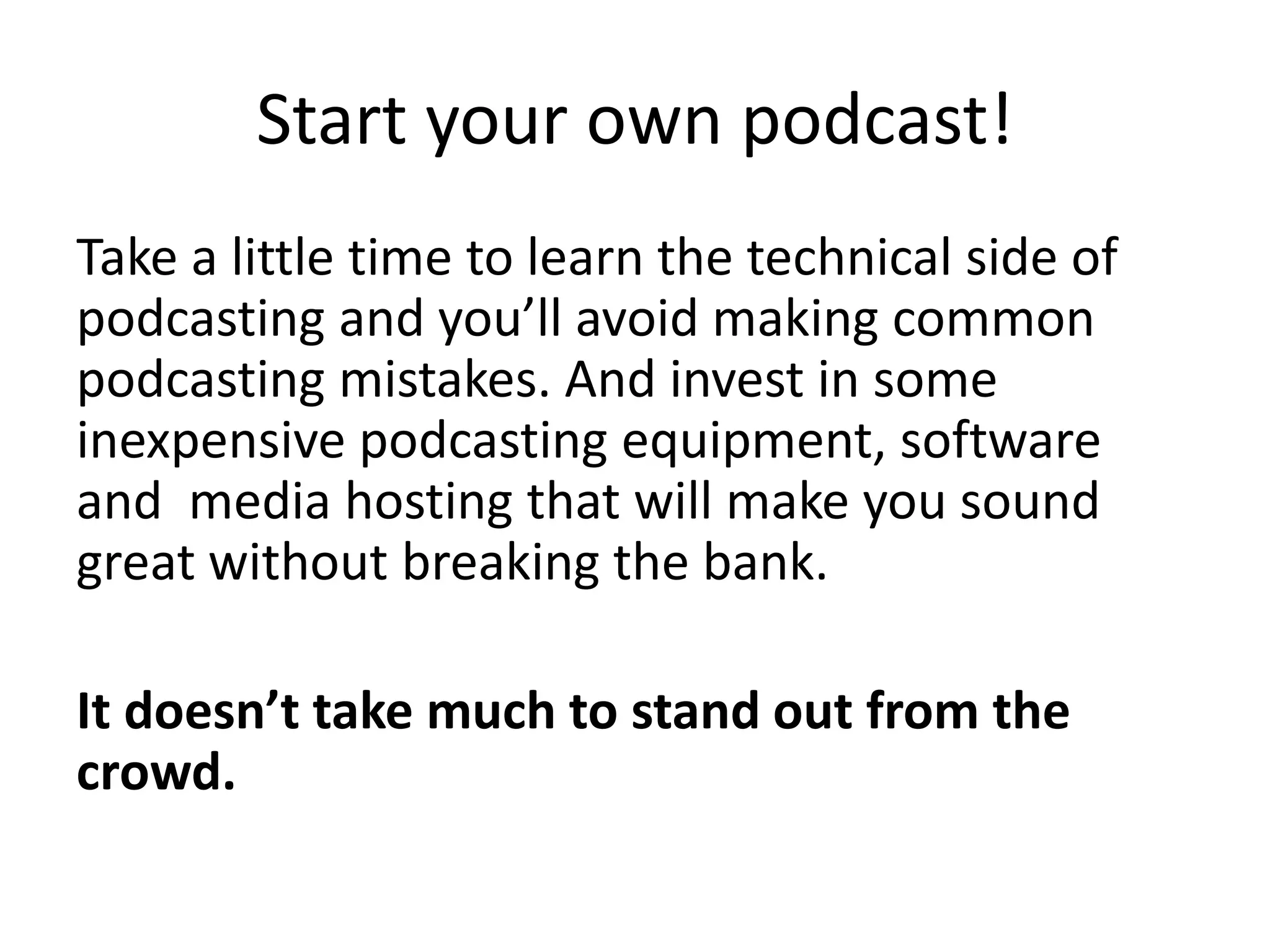 What is a podcast? | PPTX