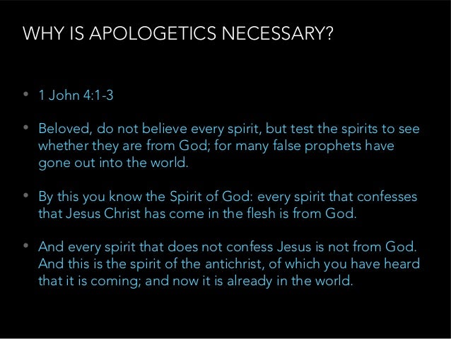 What is Apologetics? (A simple approach)