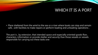What is a port | PPT
