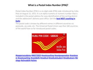 What is a Postal Index Number (PIN.pptx