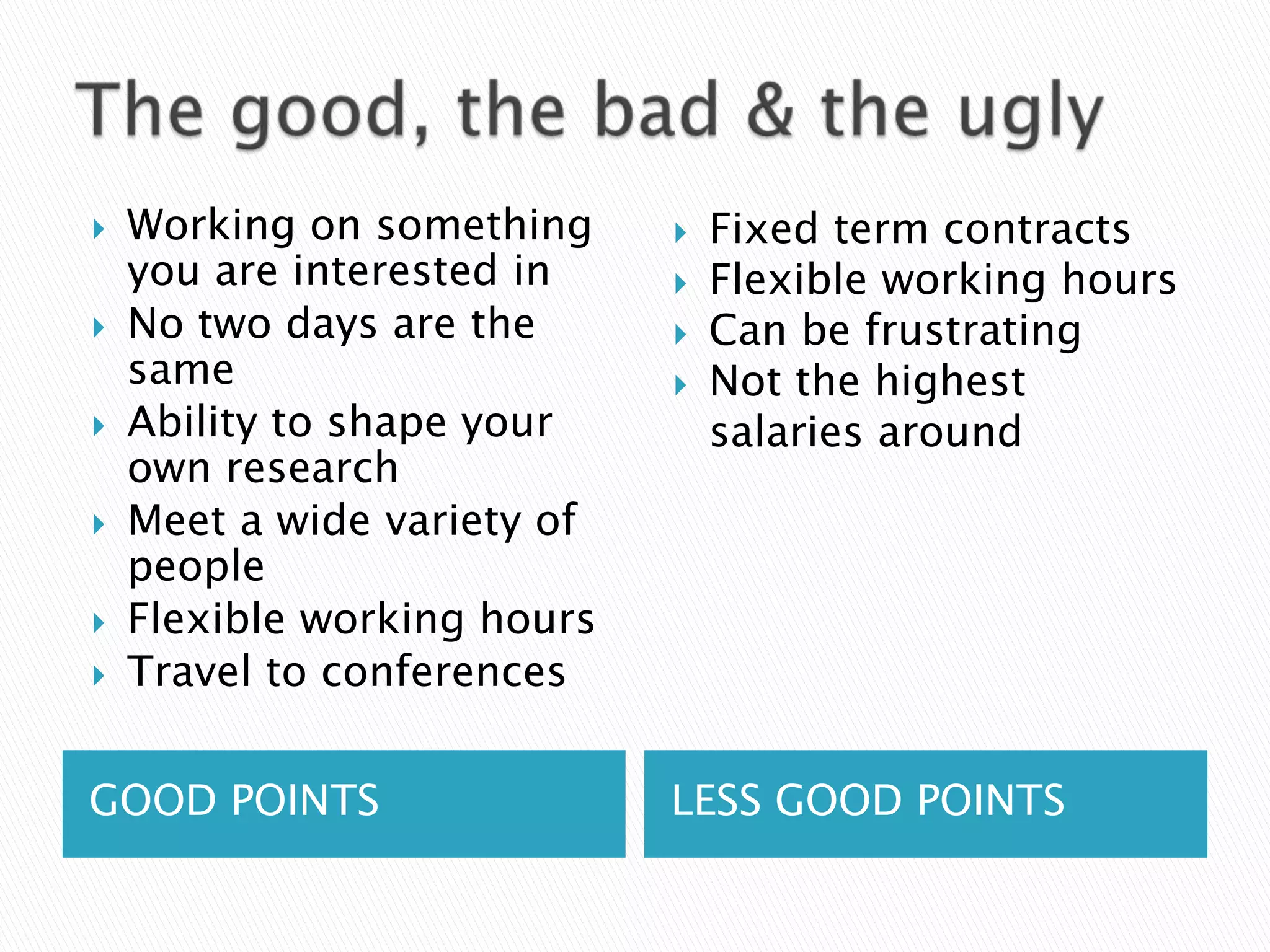 What is a Postdoc? | PPTX