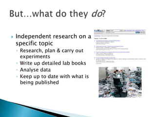 What is a Postdoc? | PPTX