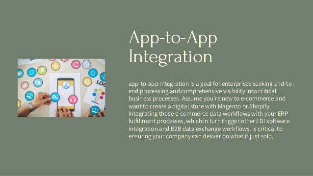 What is app integration software ppt | PDF