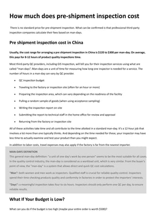 What is a Pre-shipment Inspection？Procedure, Checklist, and Cost.pdf