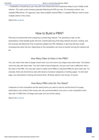 What is a Private Blog Network (PBN) | PDF