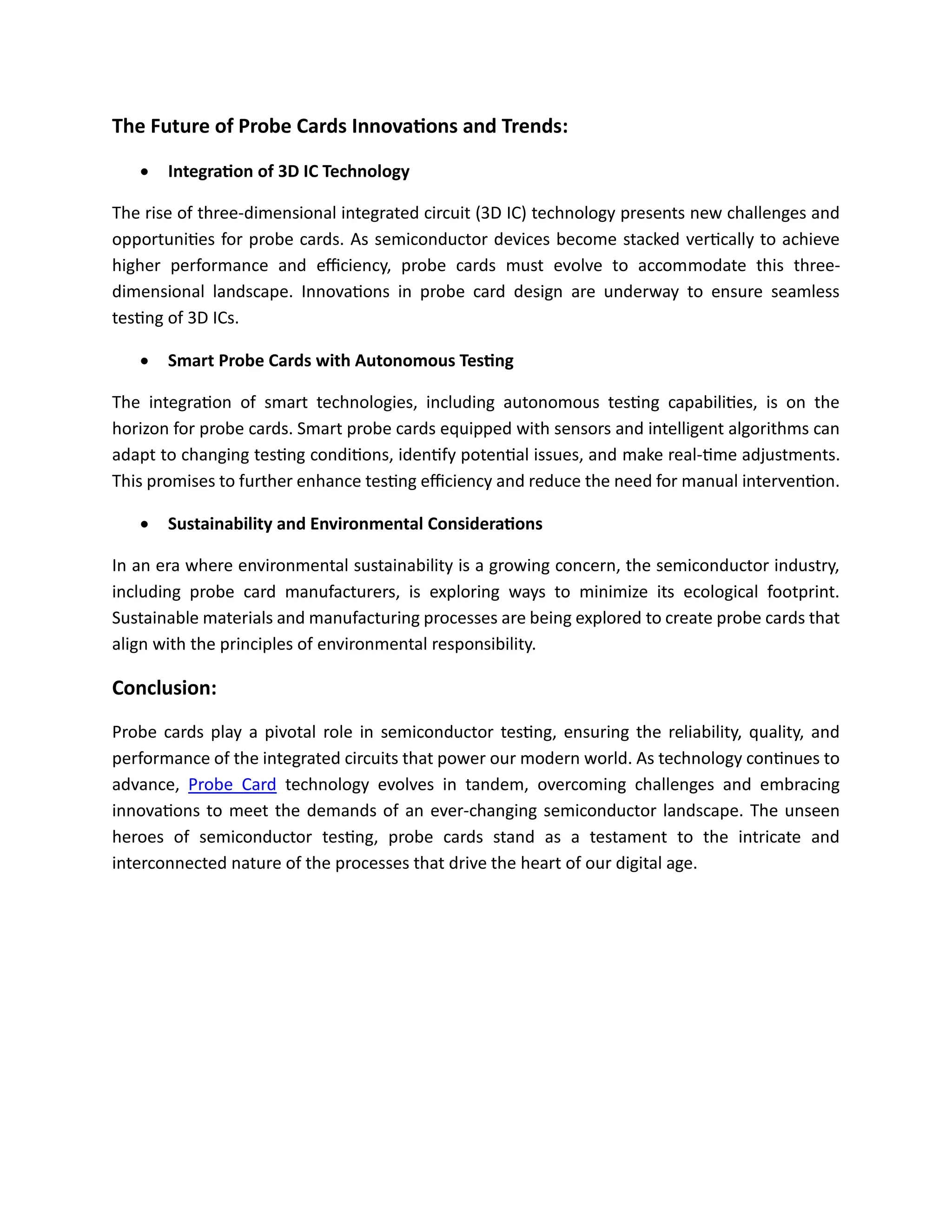 What is a Probe Card, and what Role Does it Play in Semiconductor ...