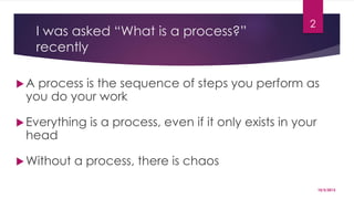What is a process and why should I care? | PPTX | Computing ...