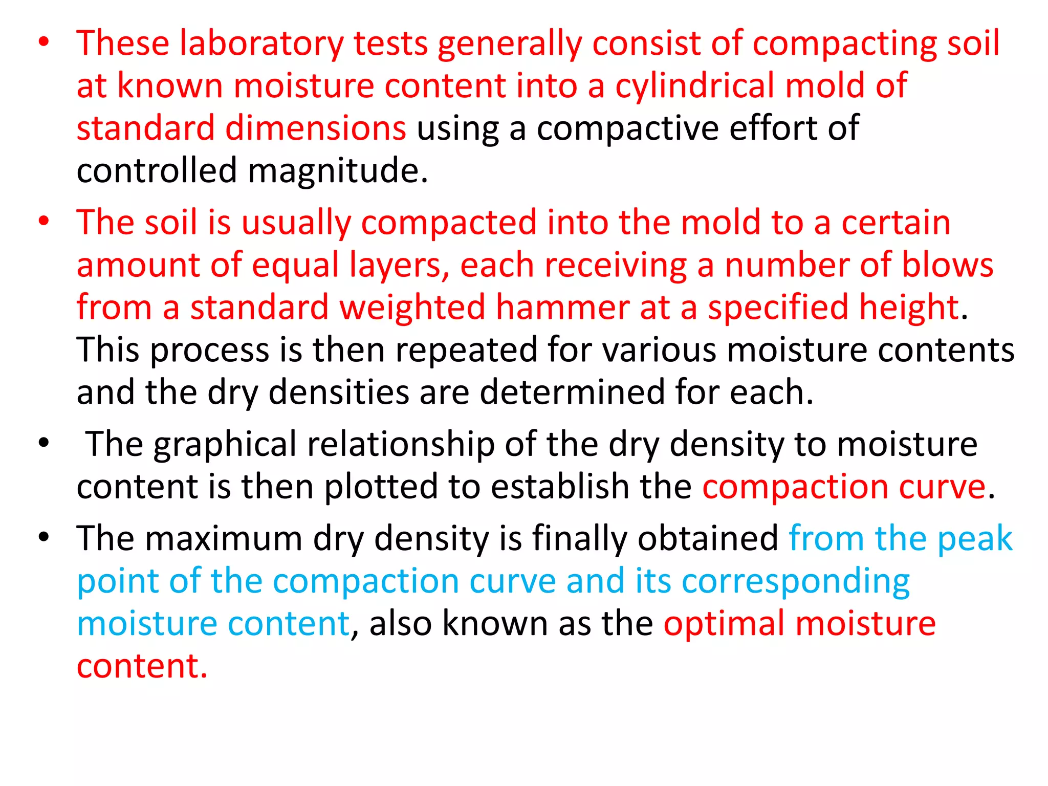 proctor test and compaction | PPTX