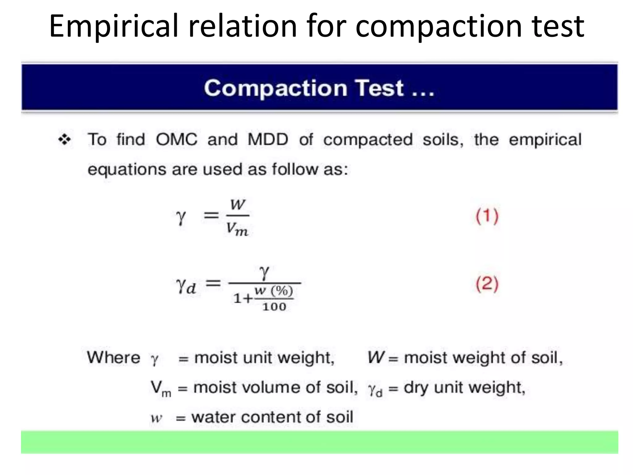 proctor test and compaction | PPTX
