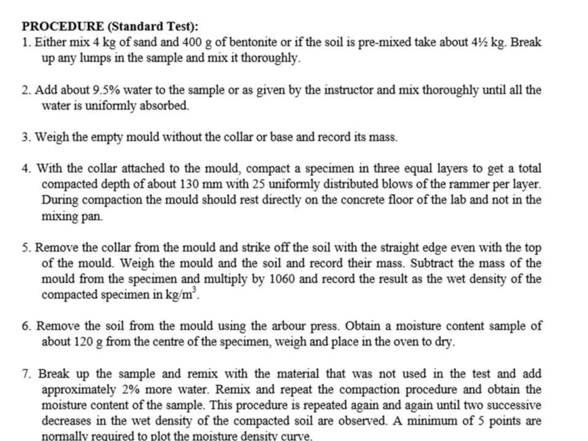 proctor test and compaction | PPTX