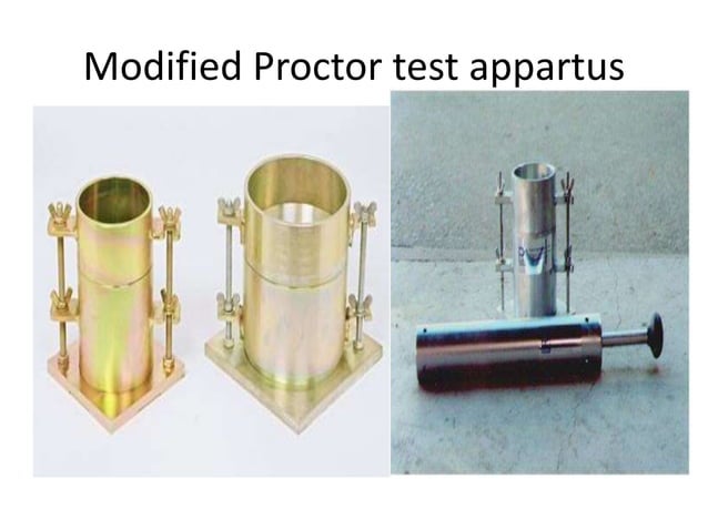 proctor test and compaction | PPTX | Standardized Testing | Educational ...
