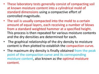 proctor test and compaction | PPTX