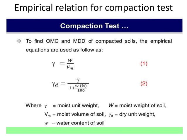 proctor test and compaction | PPTX | Standardized Testing | Educational ...