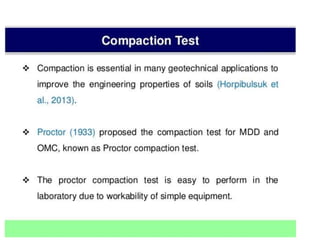 proctor test and compaction | PPTX