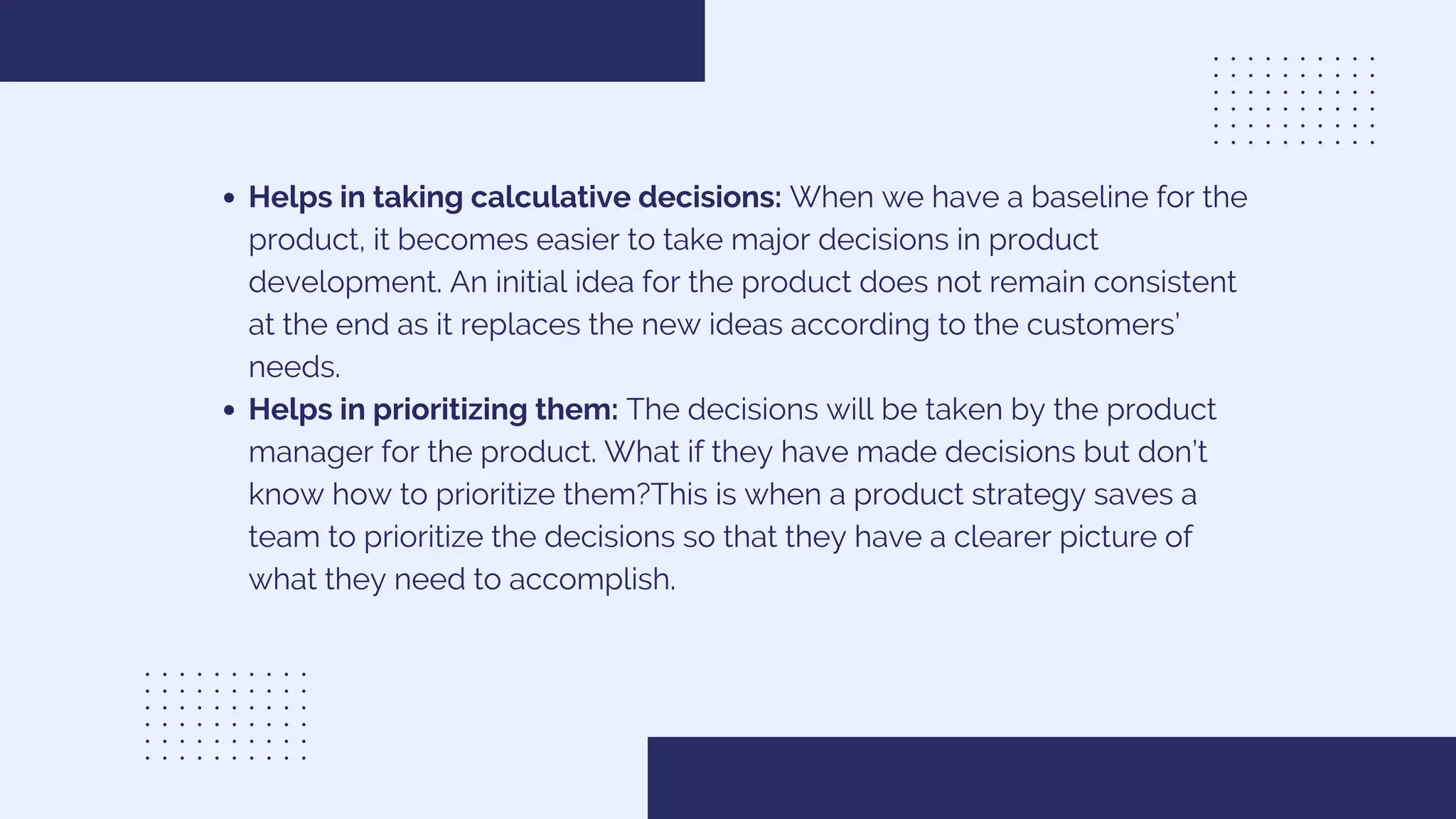 What is a Product Strategy What are the essential components of Product ...