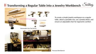 What Is A Professional Jewelry Workbench And The Main Tools For Jewelry ...