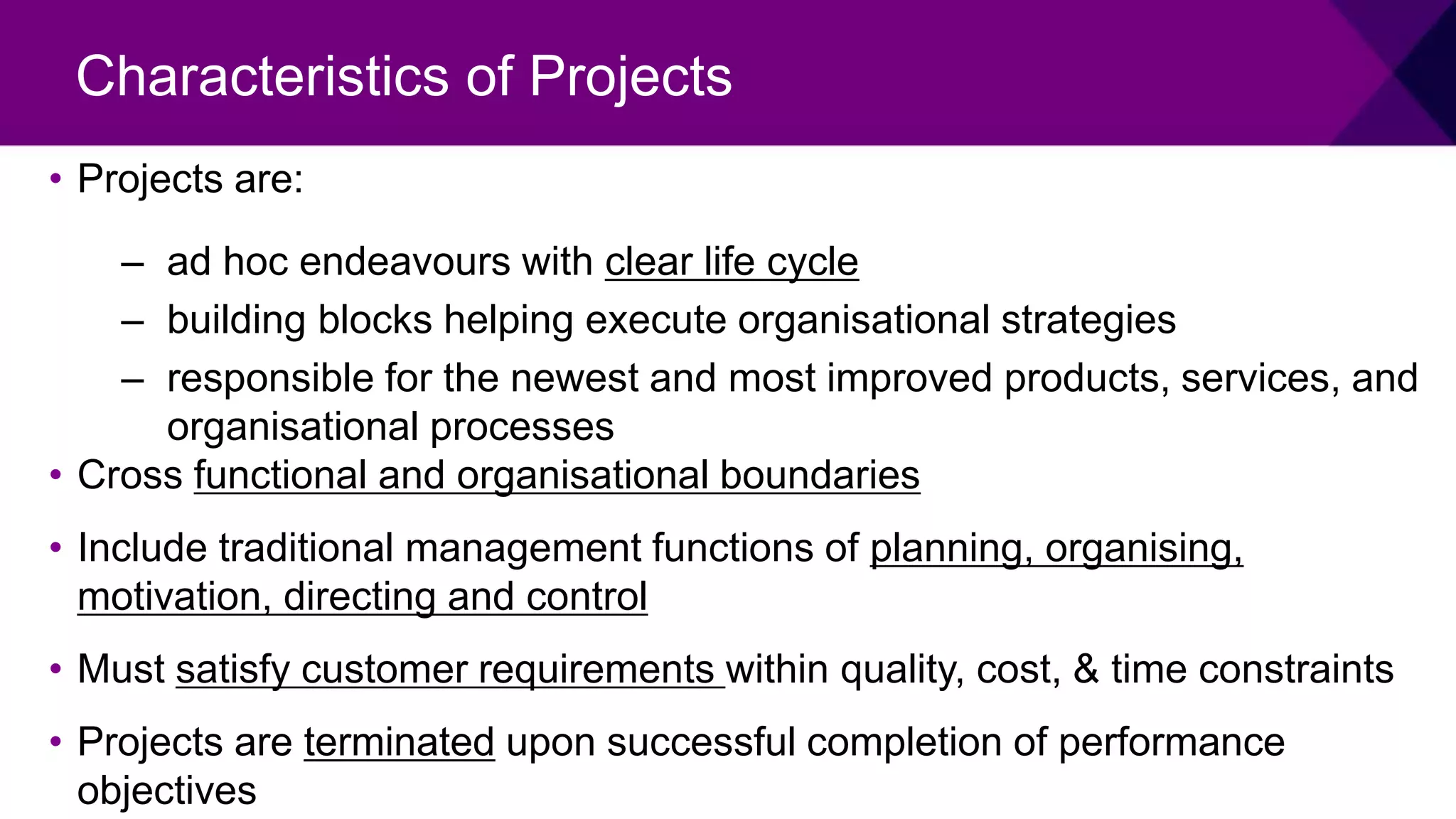 What is a project | PPTX