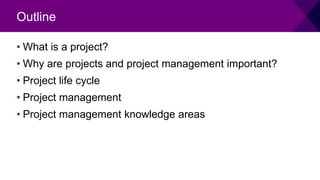 What is a project | PPTX