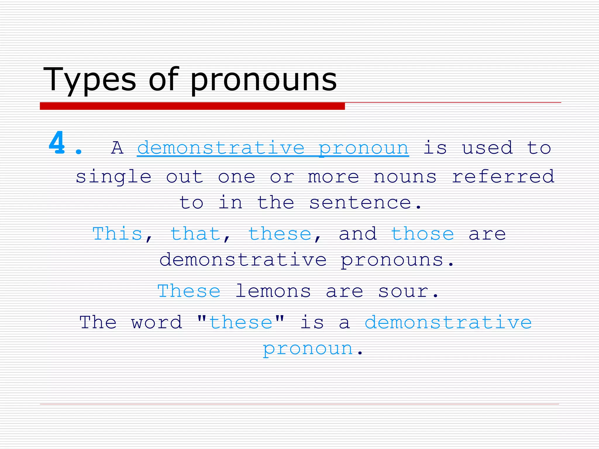 Pronouns and Nouns | PPT