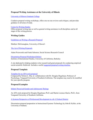 What is a proposal | DOCX