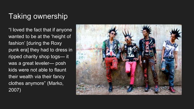 What is a punk | PPT