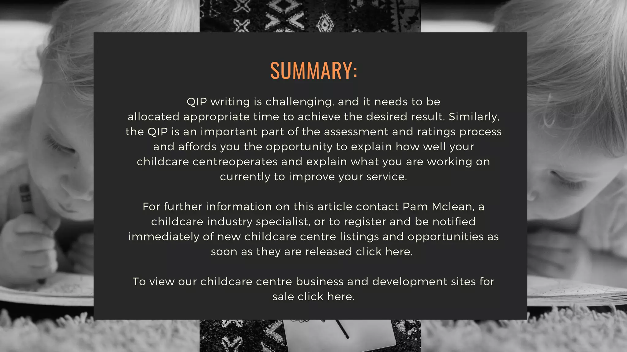 WHAT IS A QIP AND WHY DO I NEED IT? | PDF | Daycare and Pre-School ...