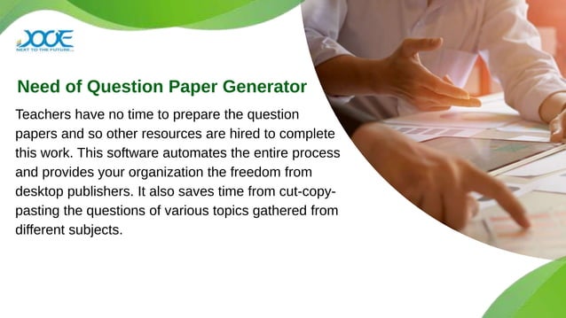 What is a Question Paper Generator Software? | PPT