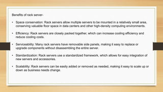 What is a rack server | PDF