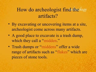 What is archaeology | PPT