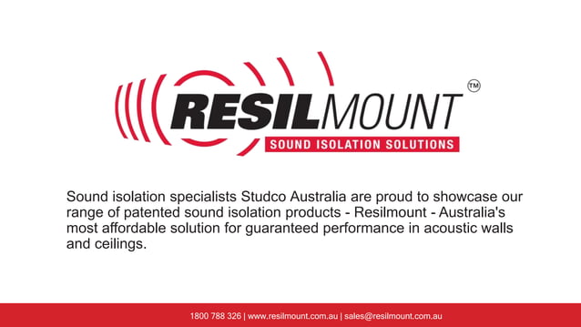 Complete Guide to Resilient Mount For Sound Isolation Solution | PPT