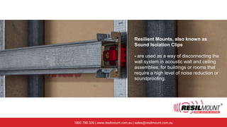 Complete Guide to Resilient Mount For Sound Isolation Solution | PPT