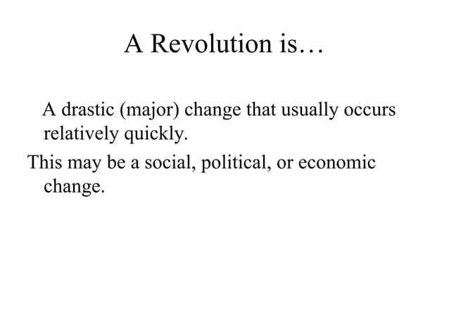 What_is_a_Revolution.ppt revolutions ??? | PPT