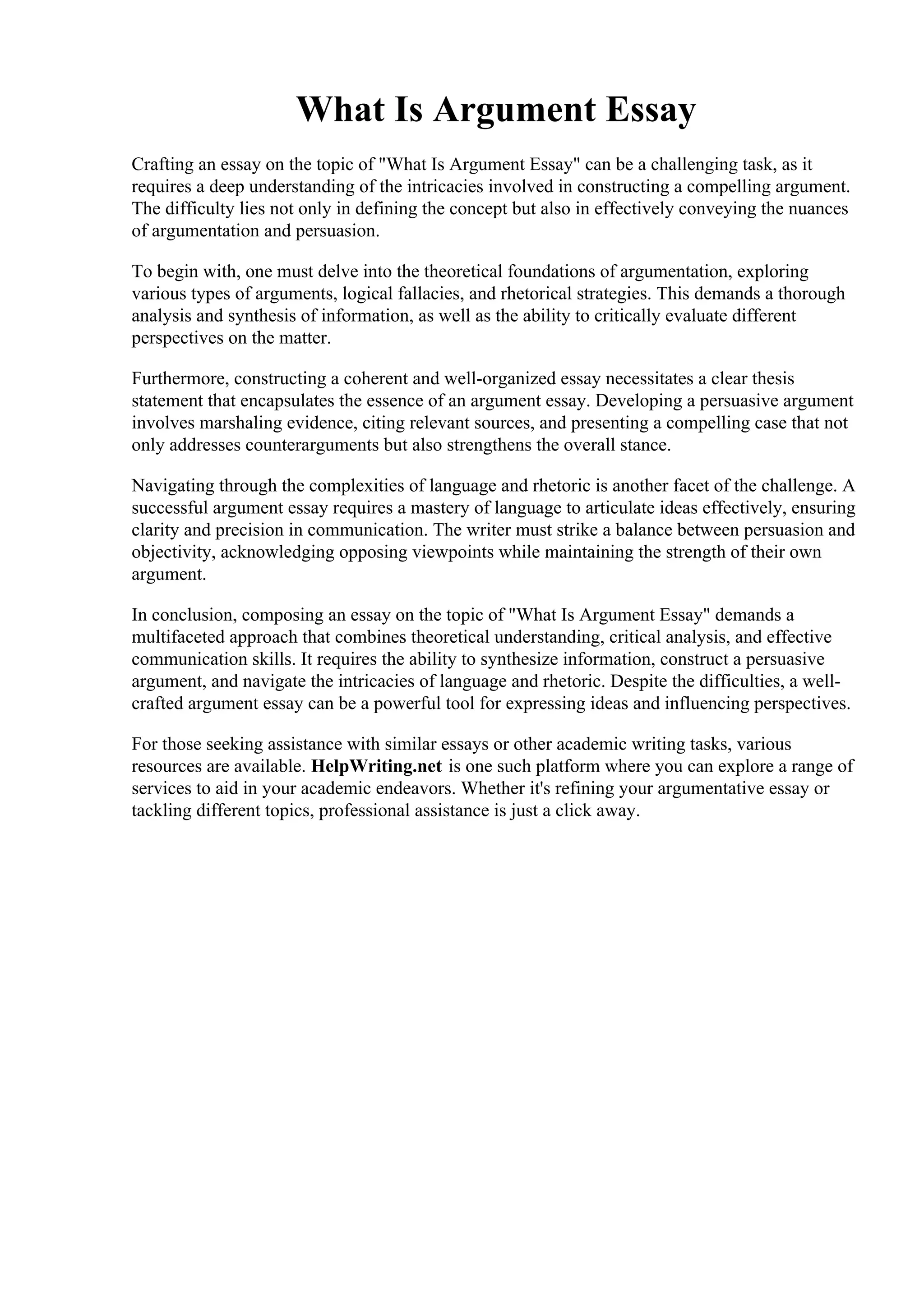 What Is Argument Essay.pdf