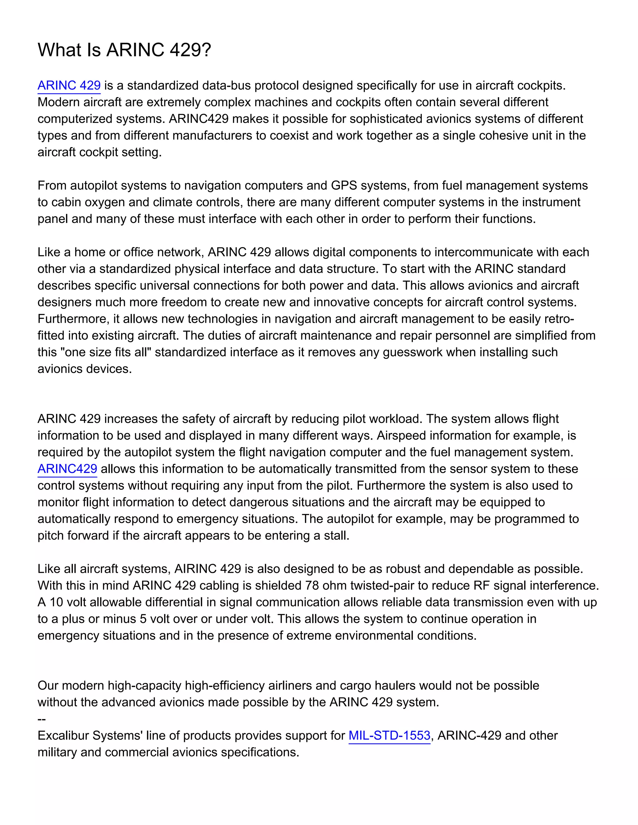 What Is ARINC 429_ | PDF