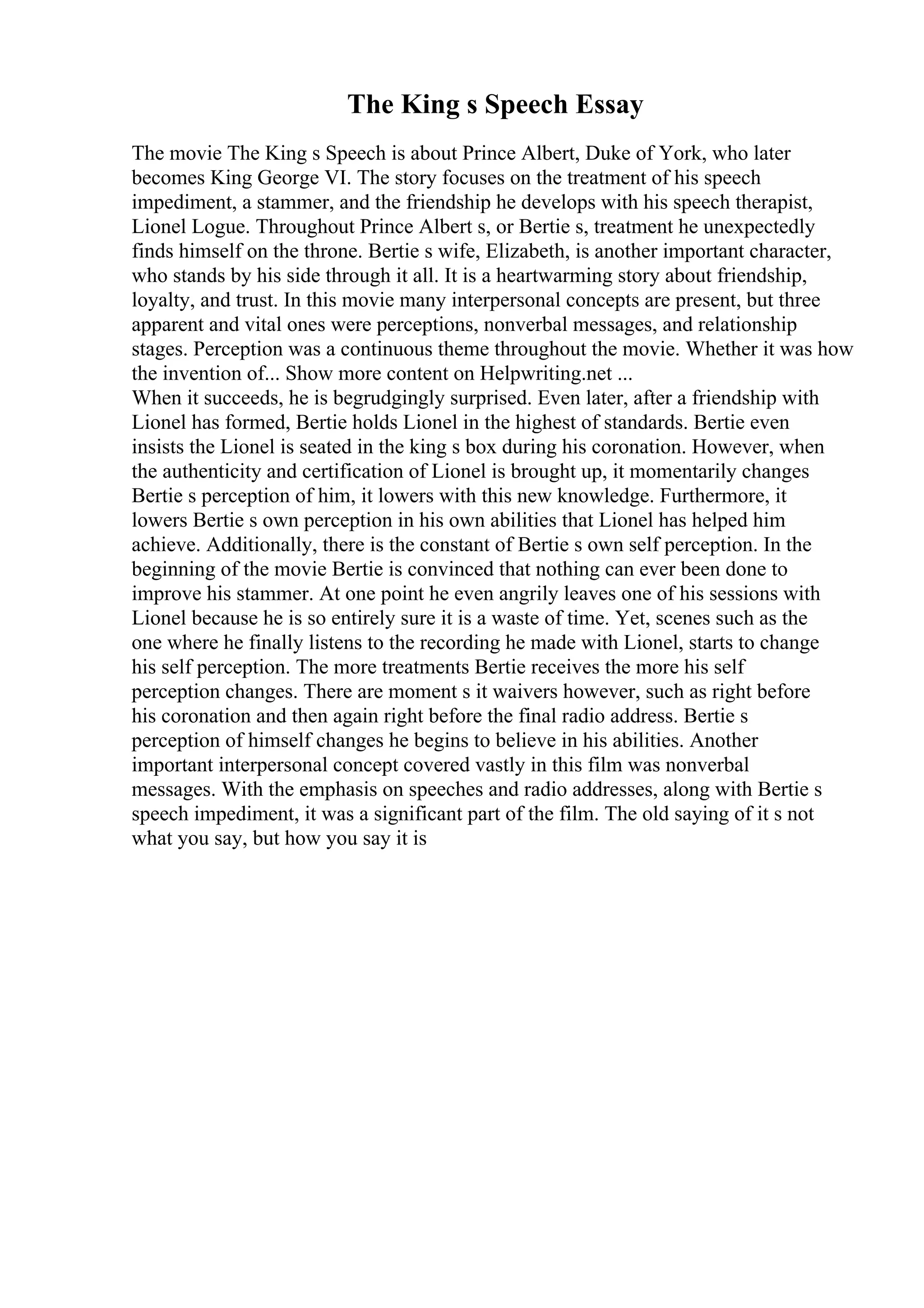 What Is A Role Model Essay | PDF