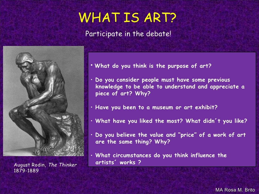 What is art?