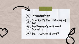 What is Art? Lesson Powerpoint Presentation | PDF