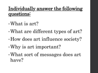 What is Visual Arts and Introduction.ppt