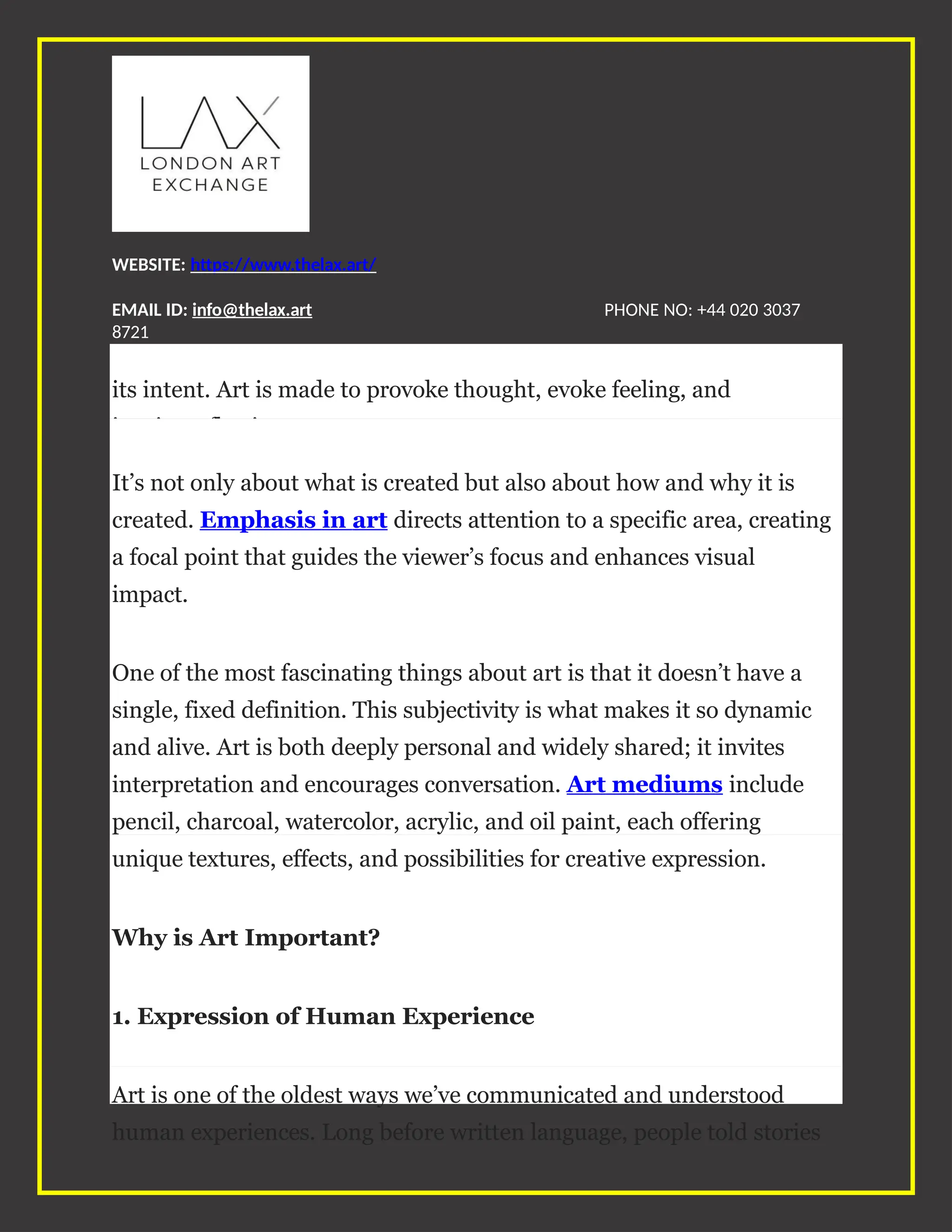 What is Art and Why is Art Important.pptx