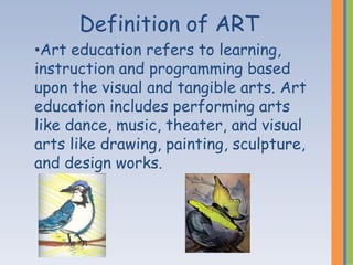 What is art & application of art | PPTX