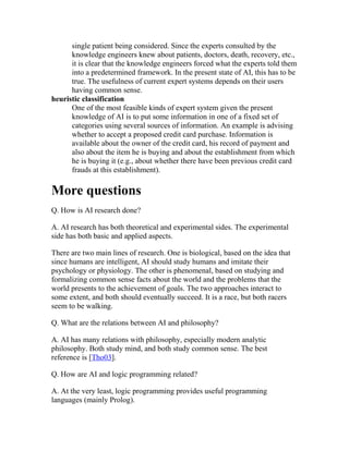 What is artificial intelligence | PDF