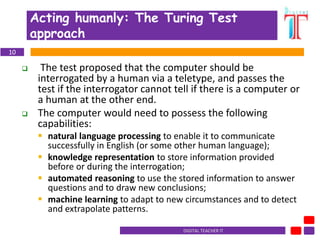 What is artificial intelligence | PPT