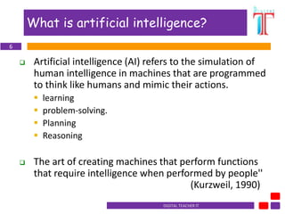 What is artificial intelligence | PPT