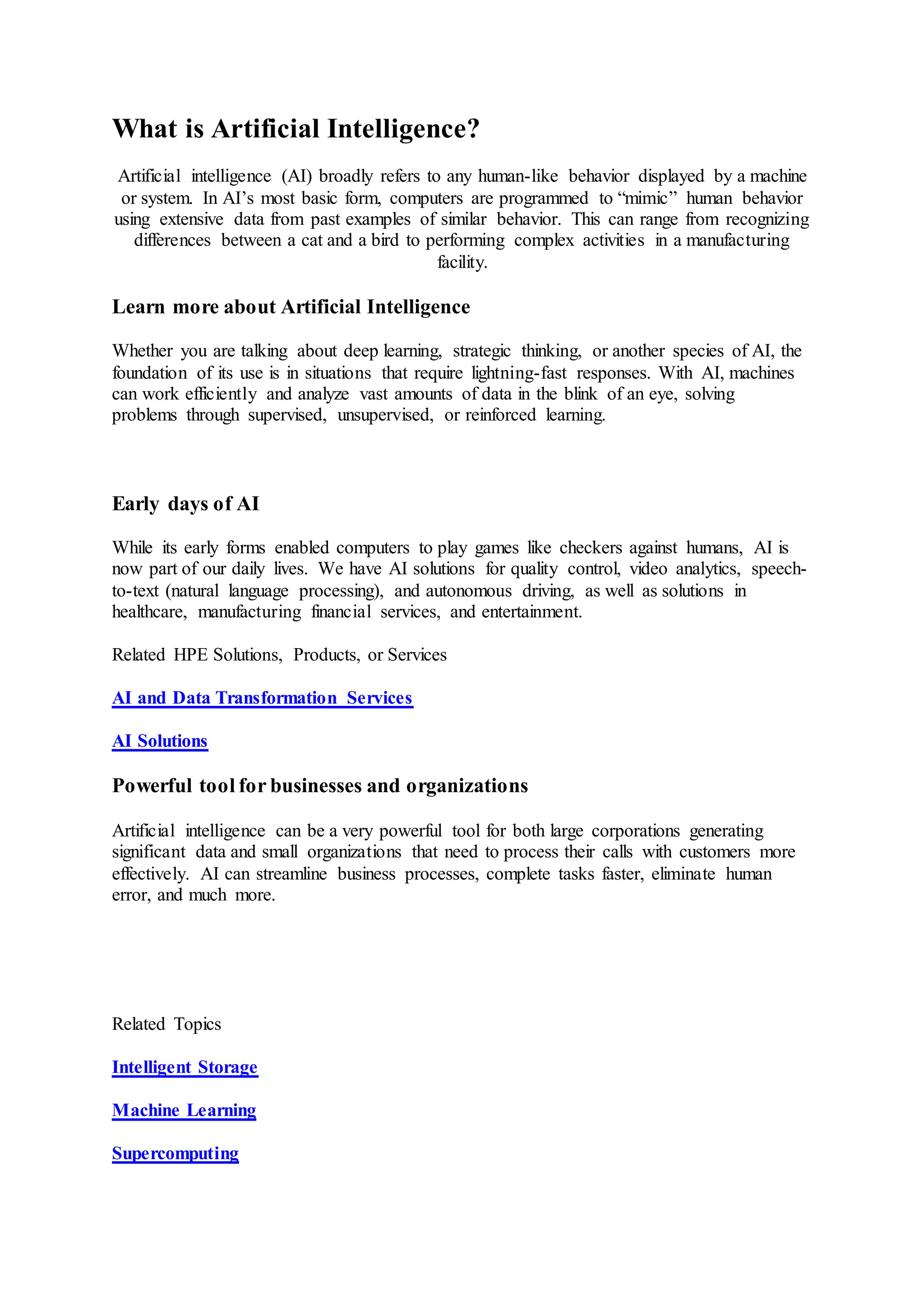 What is Artificial Intelligence.docx