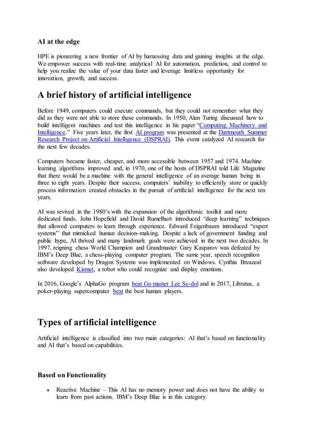 What is Artificial Intelligence.docx