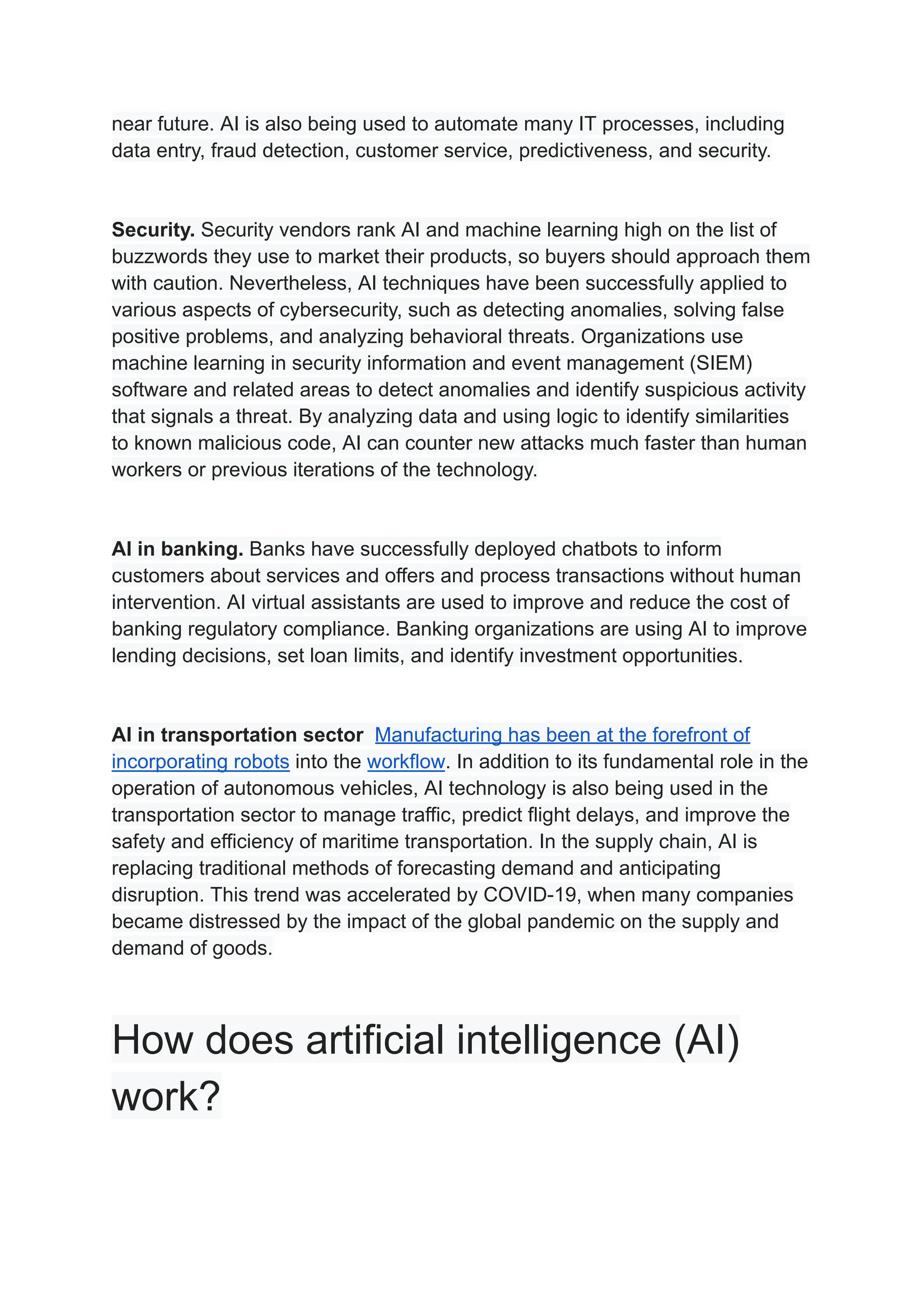 What is artificial intelligence Definition, top 10 types and examples ...