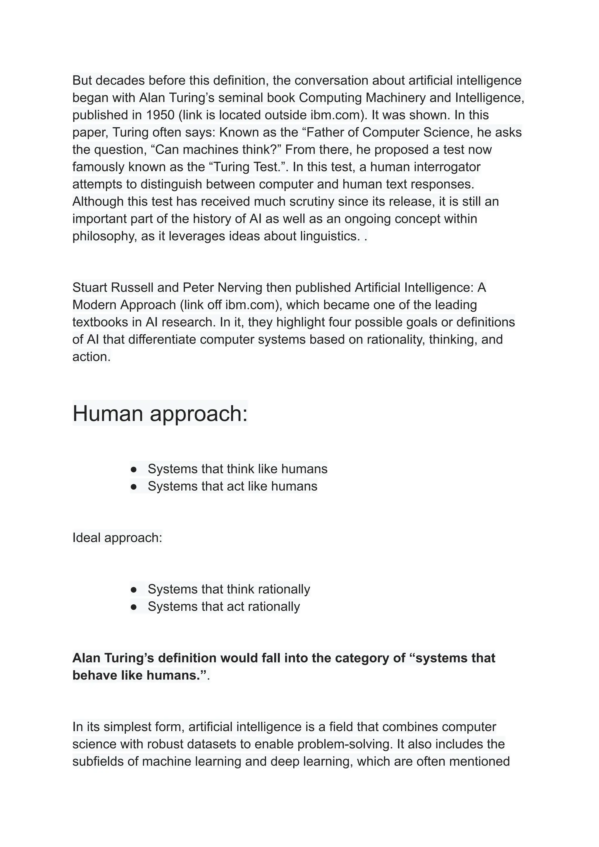 What is artificial intelligence Definition, top 10 types and examples ...