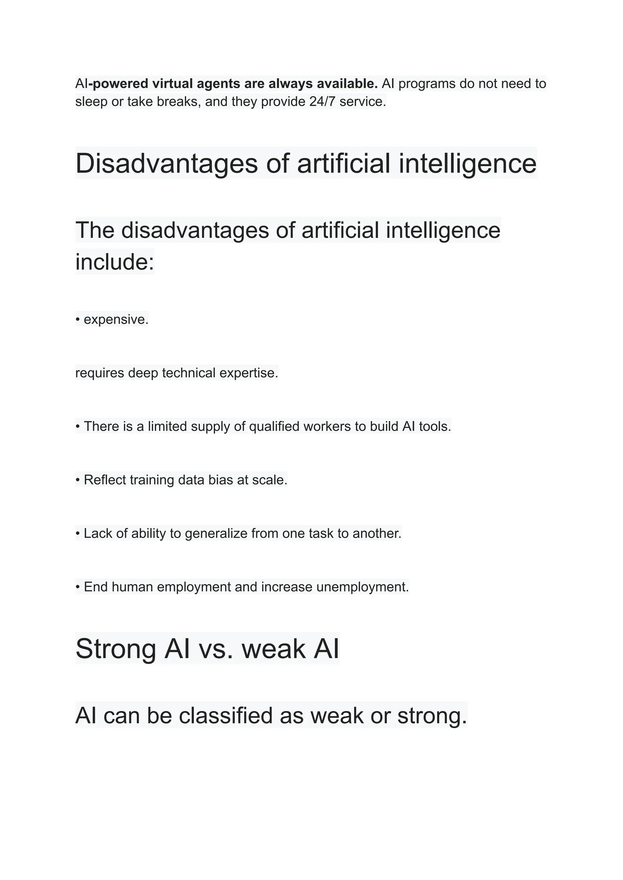 What is artificial intelligence Definition, top 10 types and examples ...