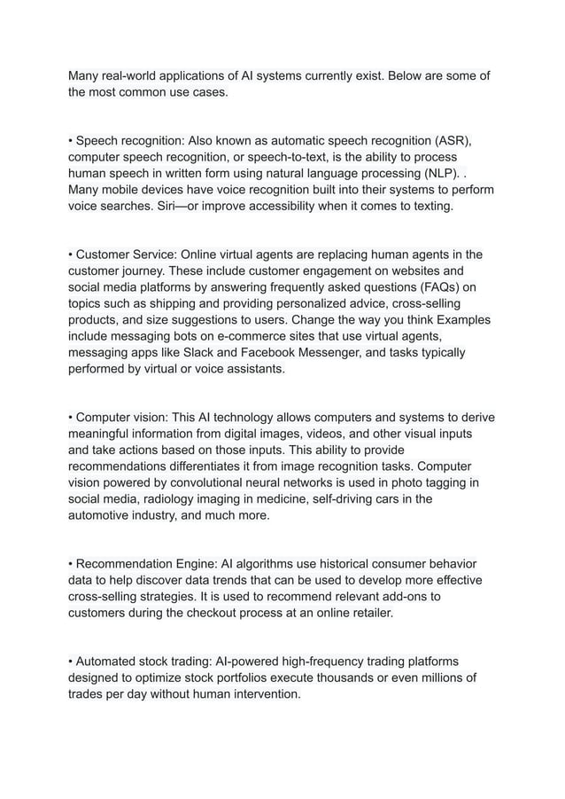 What is artificial intelligence Definition, top 10 types and examples ...