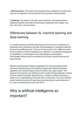 What is artificial intelligence Definition, top 10 types and examples ...